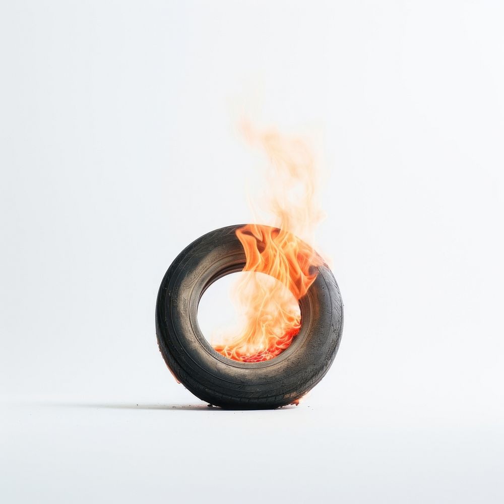 Car tire fire burning wheel. | Free Photo - rawpixel