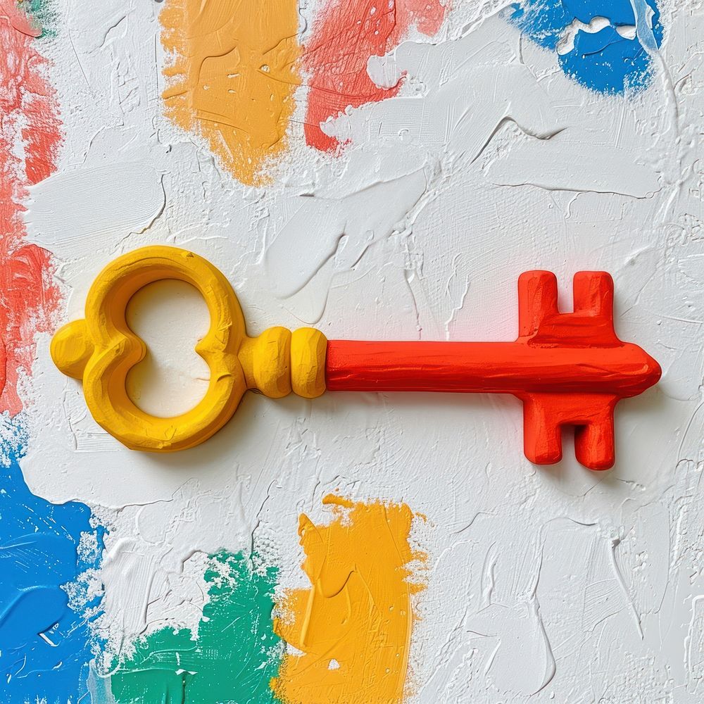 Plasticine key backgrounds protection creativity. | Free Photo - rawpixel