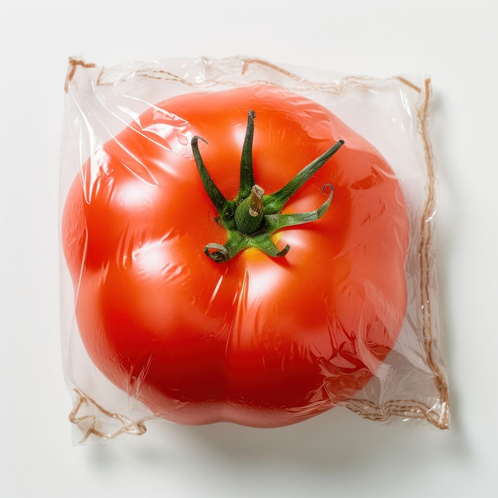 Plastic wrapping rotten tomato vegetable | Premium Photo - rawpixel