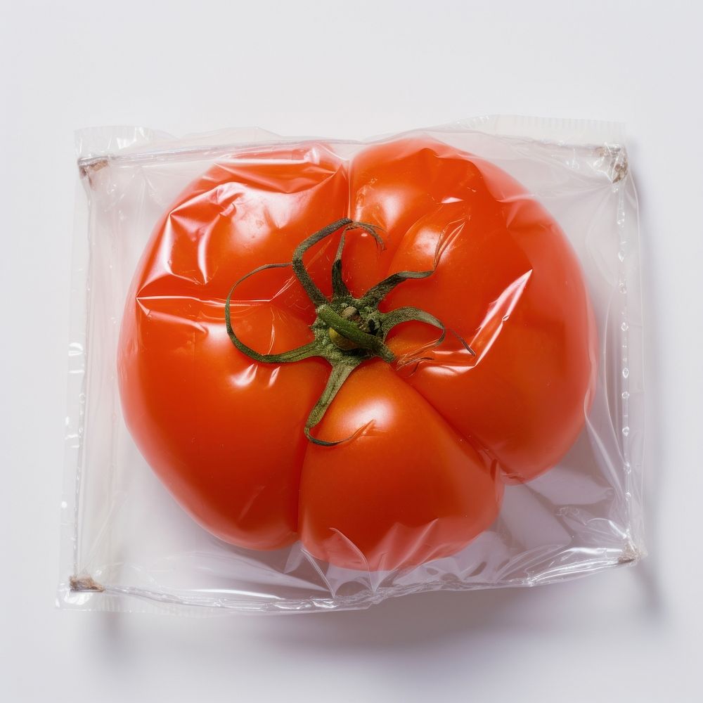 Plastic wrapping rotten tomato vegetable | Premium Photo - rawpixel