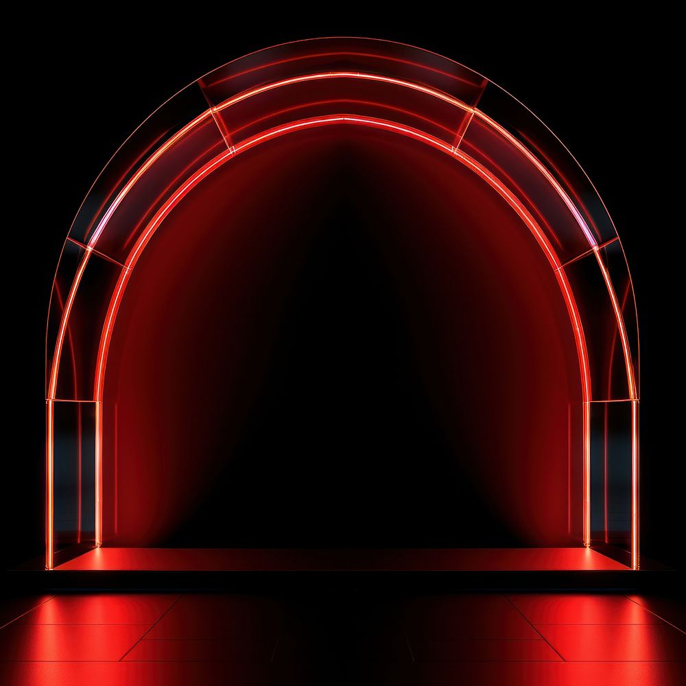 Arch frame light architecture abstract | Free Photo Illustration - rawpixel