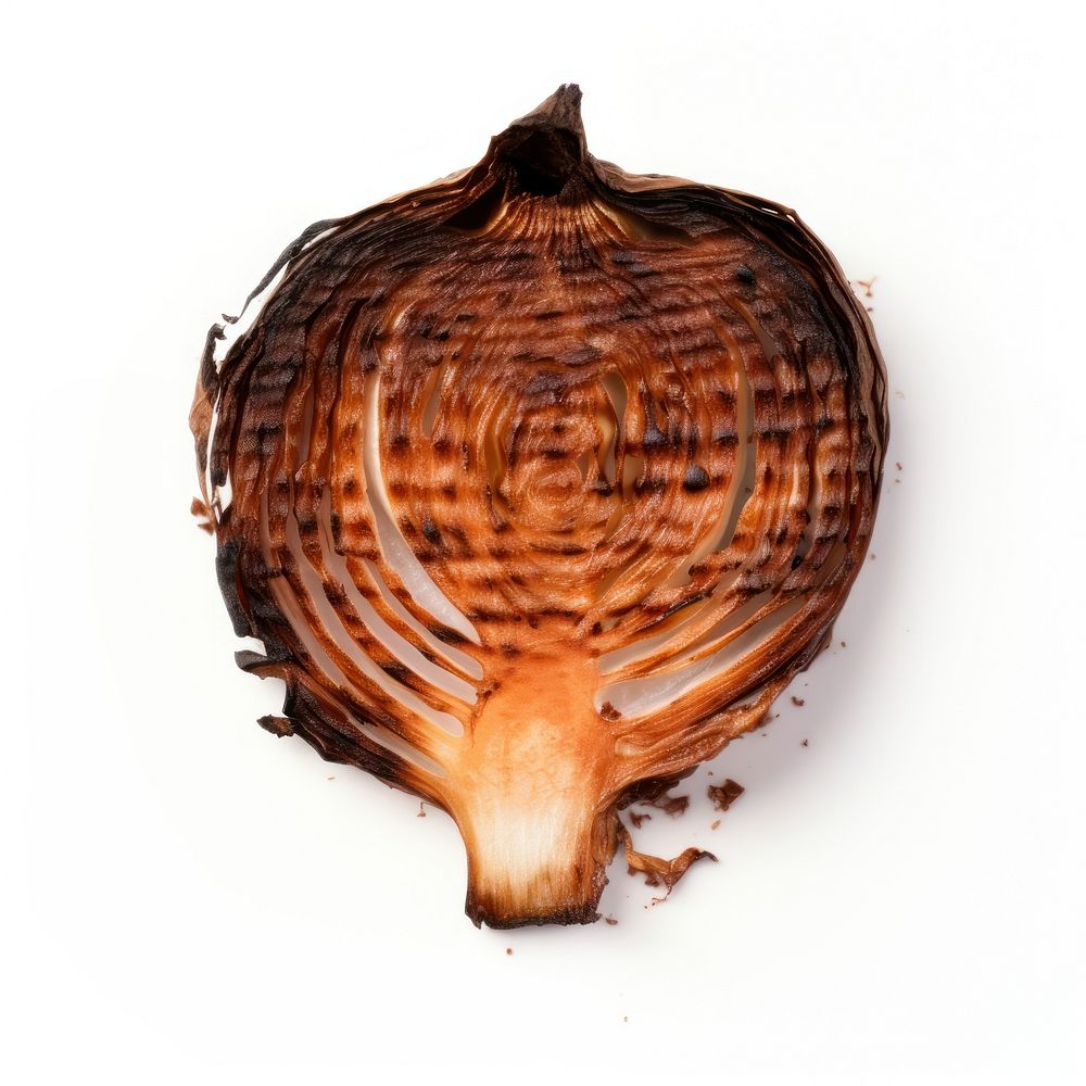 Onion burnt food white background | Premium Photo - rawpixel
