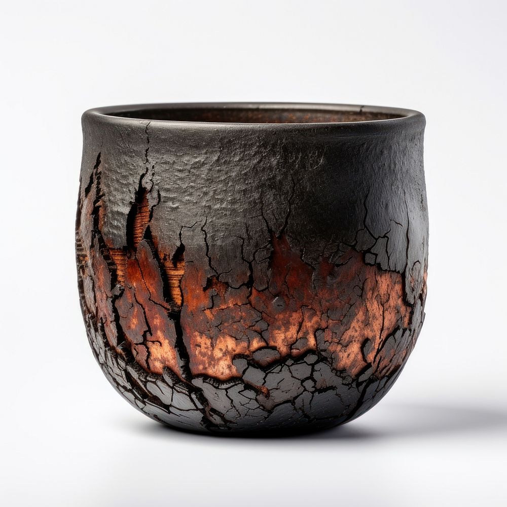 Pot burnt pottery vase white | Free Photo - rawpixel