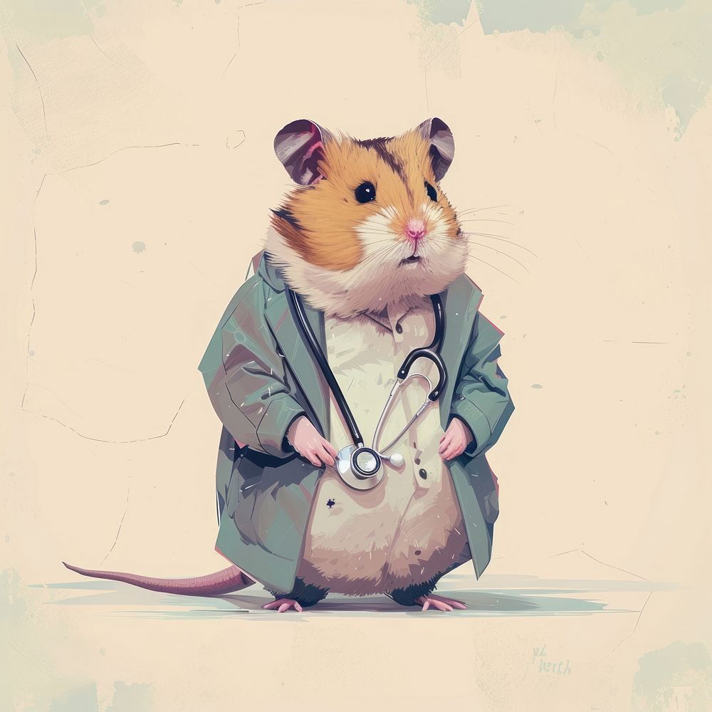 hamster patient rat rodent animal | Free Photo Illustration - rawpixel