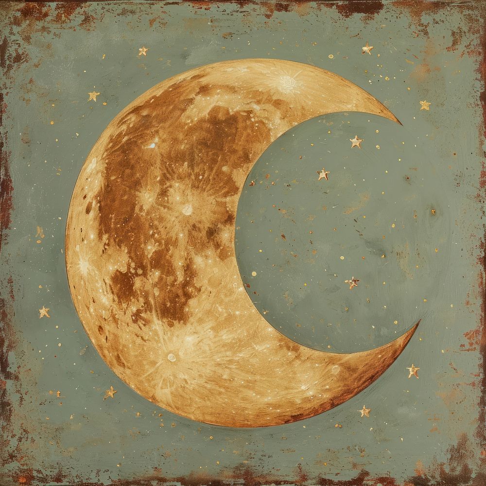 Celestial Moon moon backgrounds astronomy. | Premium Photo Illustration - rawpixel