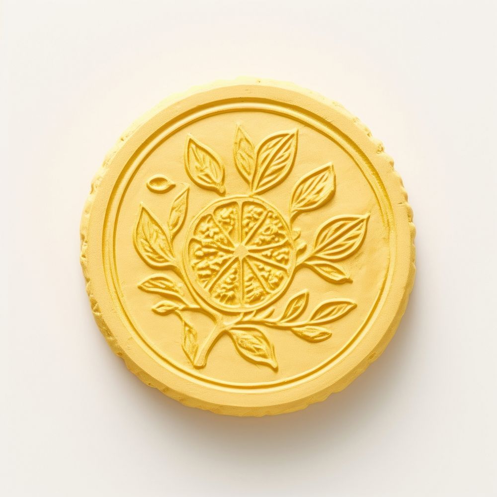 Lemon Seal Wax Stamp locket | Premium Photo - rawpixel