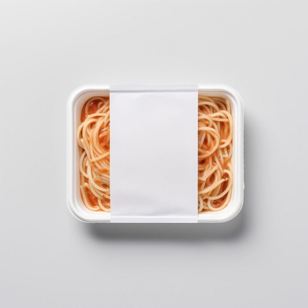 Takeaway food container box Spaghetti | Free Photo - rawpixel