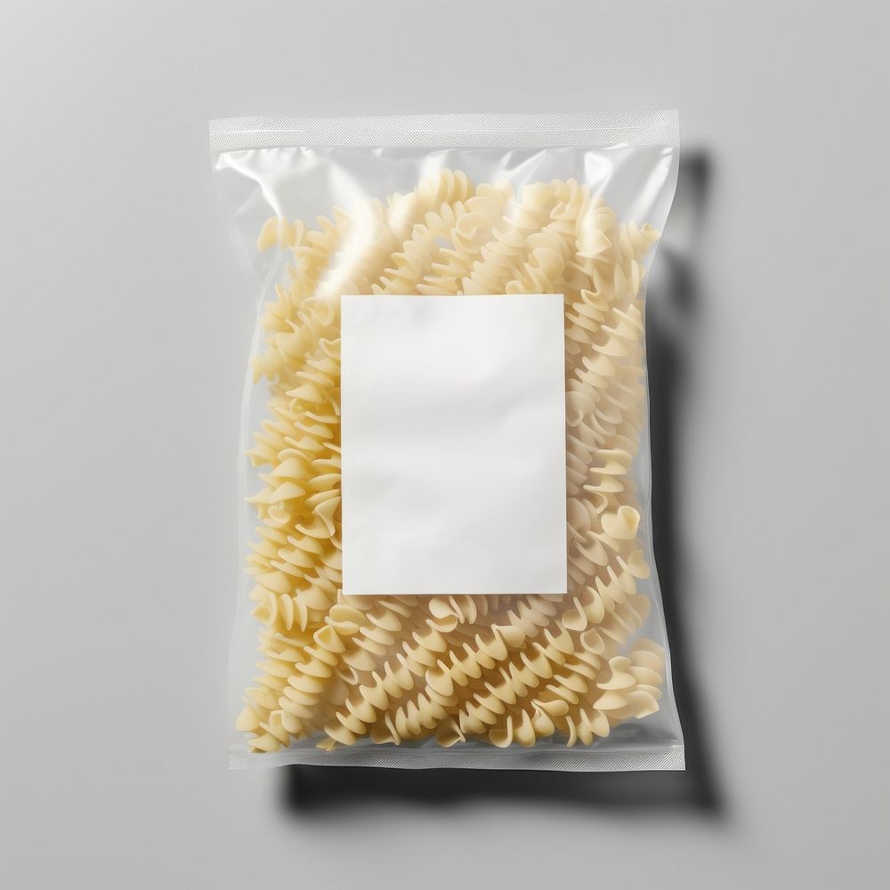 Pasta plastic bag blank label | Free Photo - rawpixel