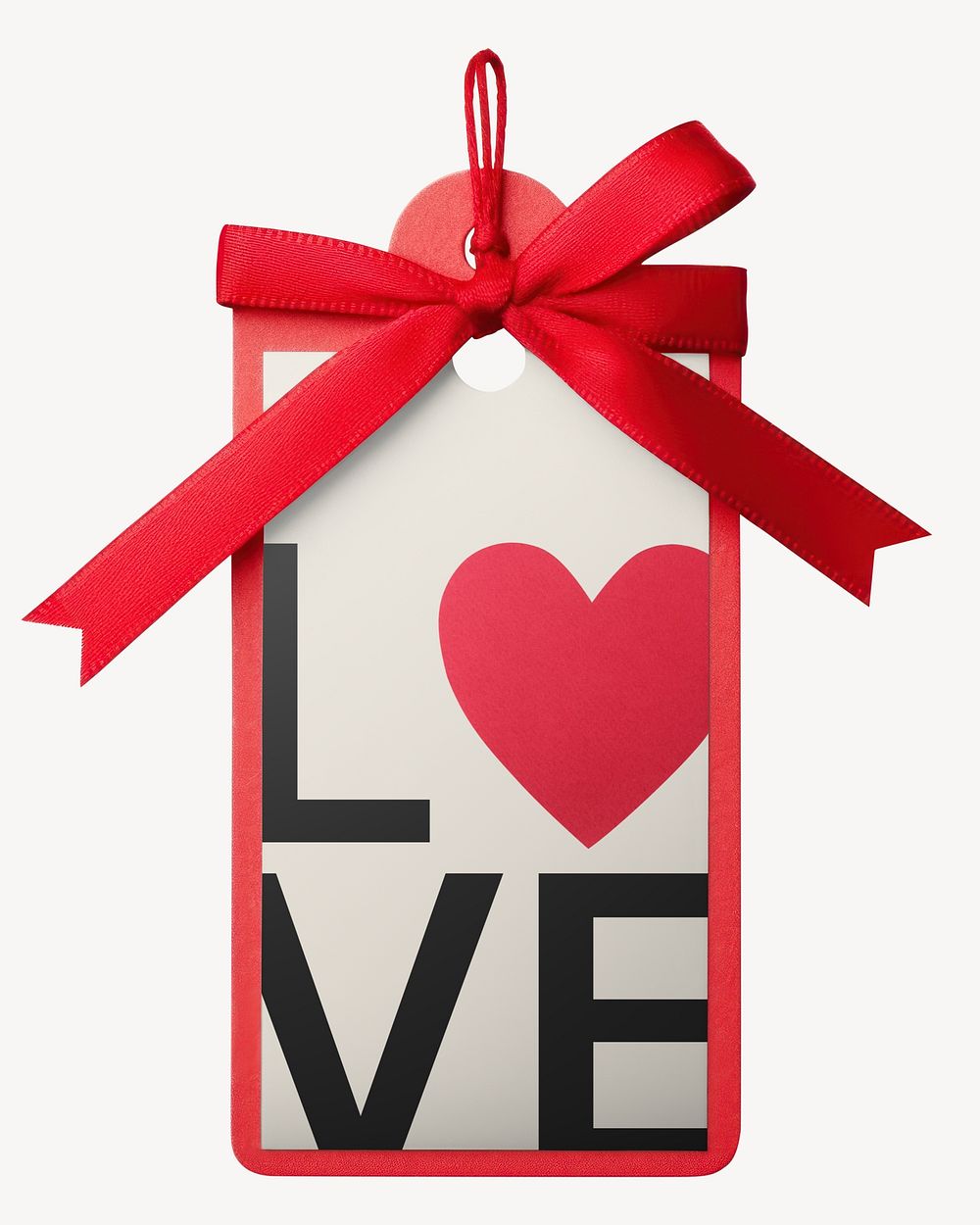 Red gift tag | Premium Photo - rawpixel