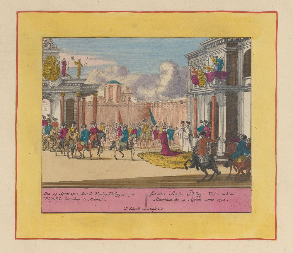 Intrede van koning Filips V | Free Photo Illustration - rawpixel