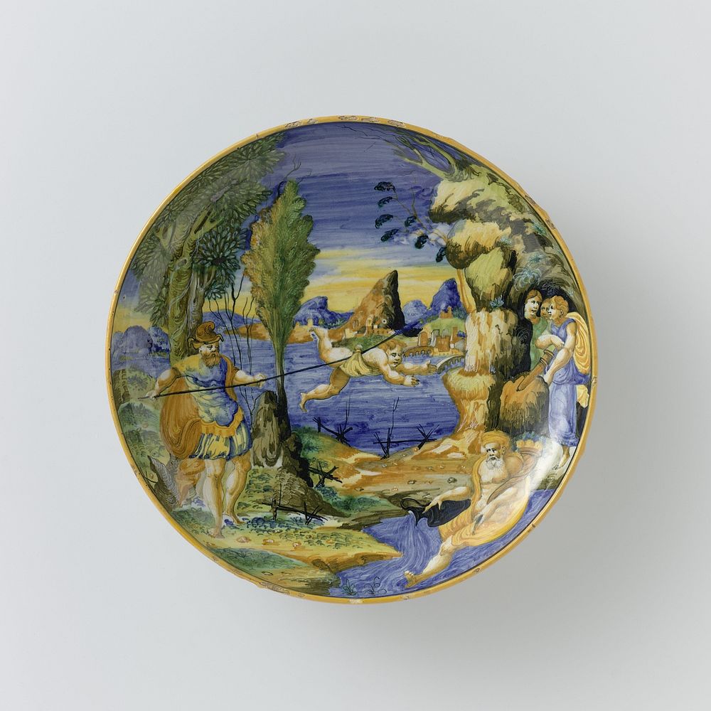 Dish Metabus Throwing Camilla River | Free Photo Illustration - rawpixel