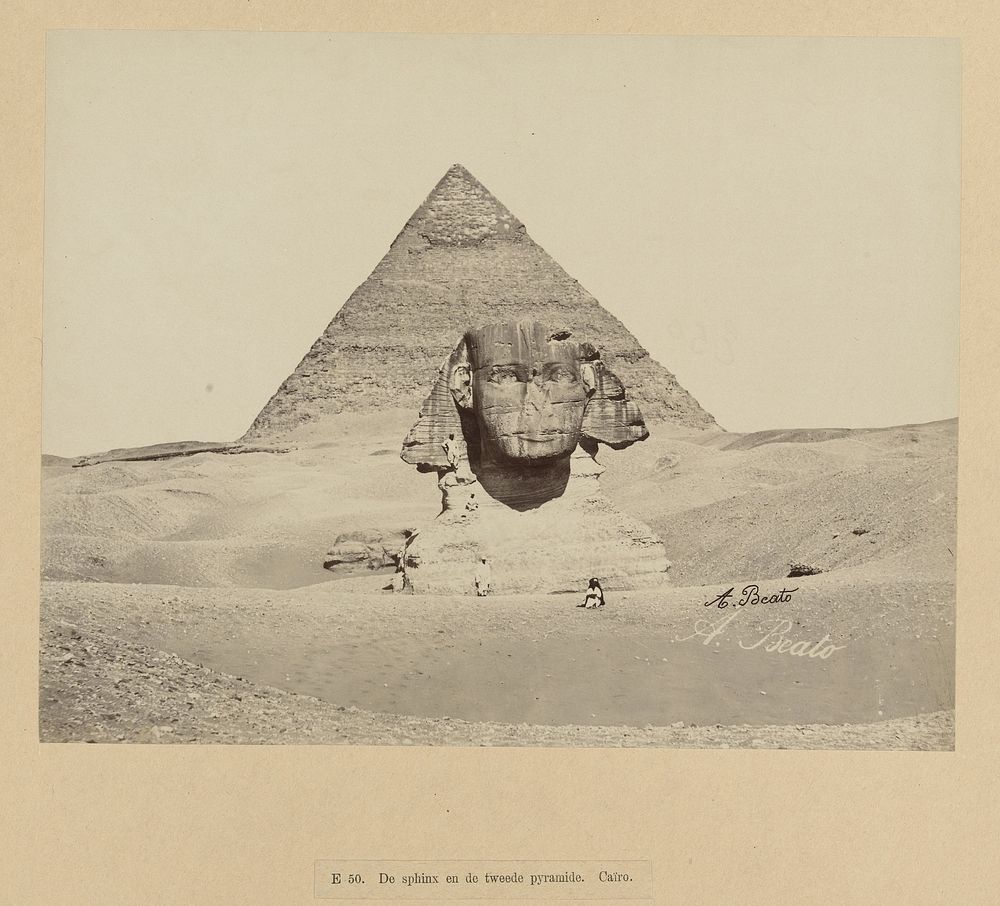 Sfinx en de piramide van | Free Photo - rawpixel