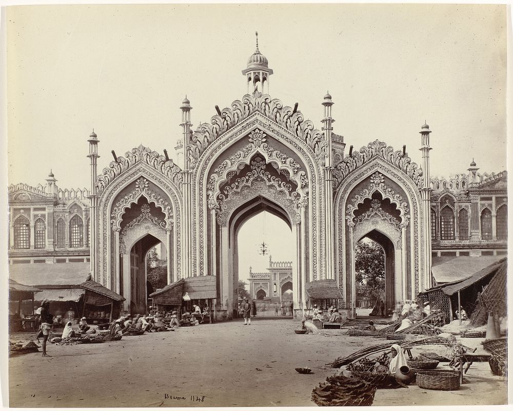 Husainabad gate Lucknow, Uttar Pradesh, | Free Photo - rawpixel