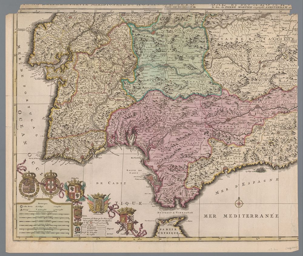 Kaart van het zuiden van | Free Photo Illustration - rawpixel