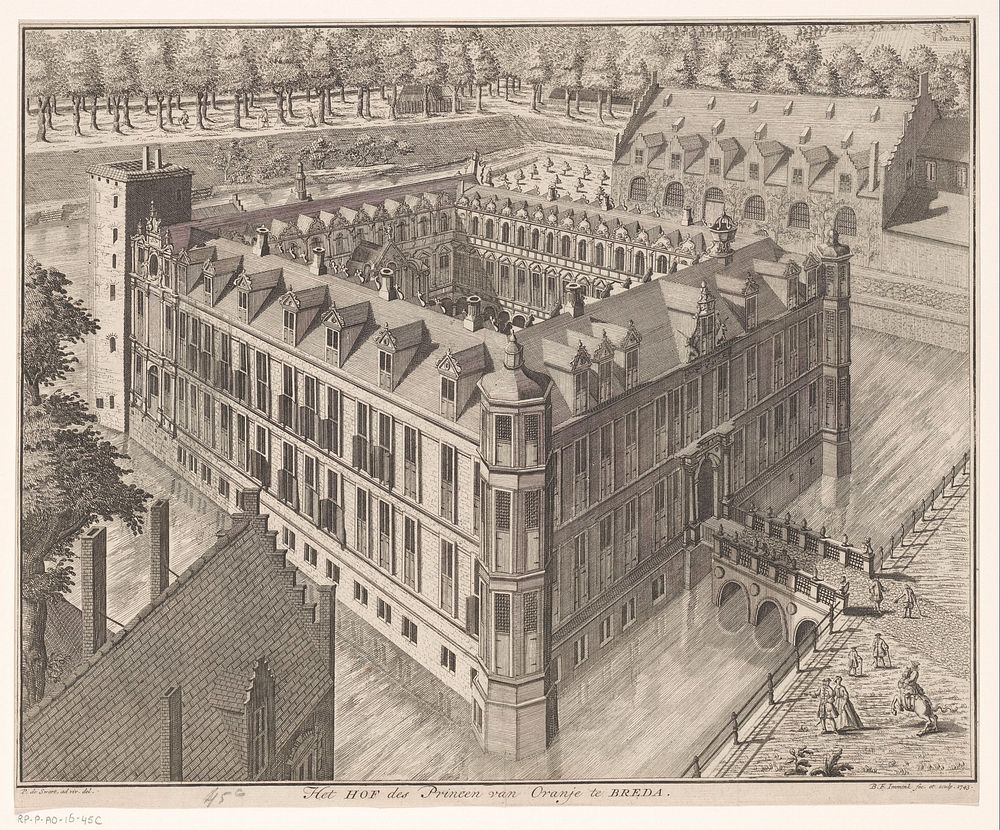 Gezicht op het Kasteel van | Free Photo Illustration - rawpixel