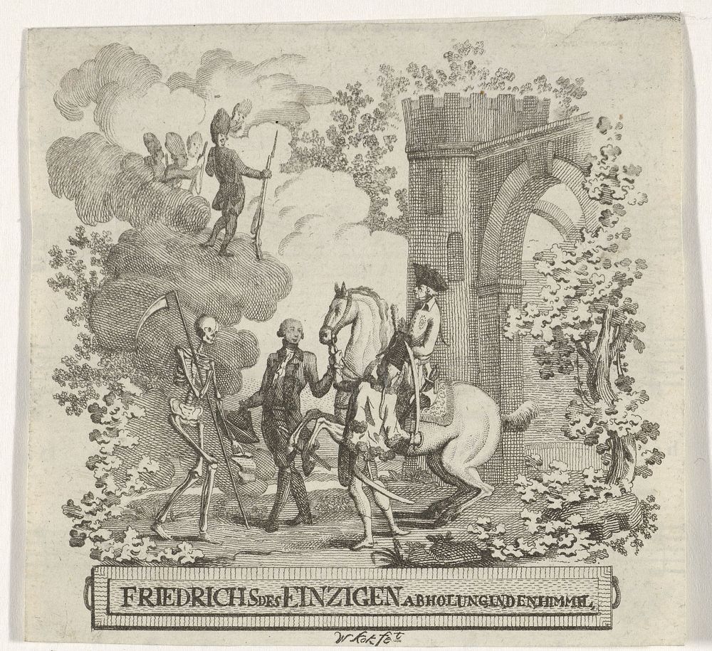 Frederik II de Grote, koning | Free Photo Illustration - rawpixel