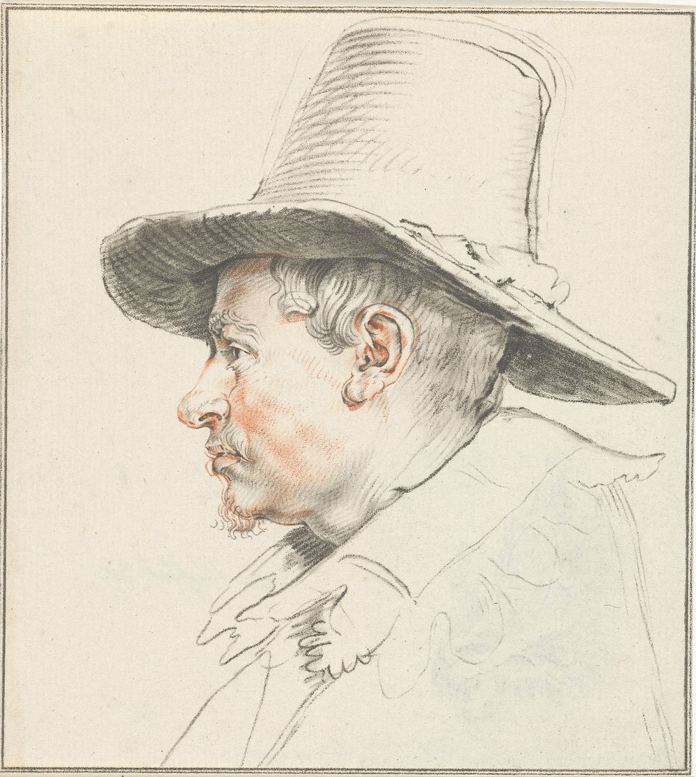 Portret van een onbekende man | Free Photo Illustration - rawpixel