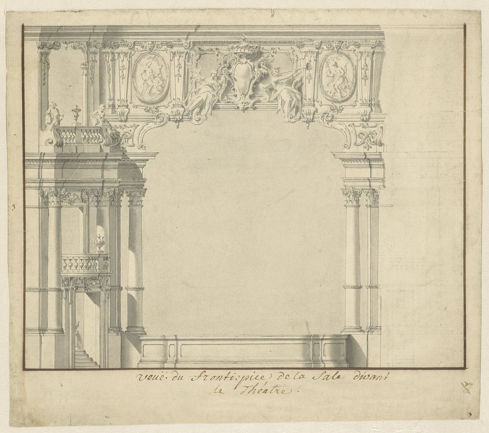 Ontwerp voor het proscenium de | Free Photo Illustration - rawpixel