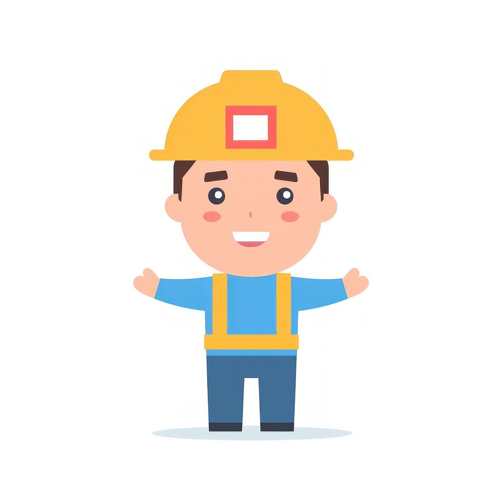 Engineer cartoon hardhat helmet. AI | Premium Photo Illustration - rawpixel