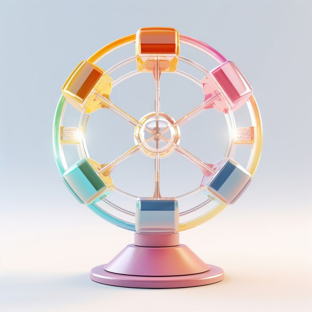 Ferris wheel technology appliance carnival. | Premium Photo ...
