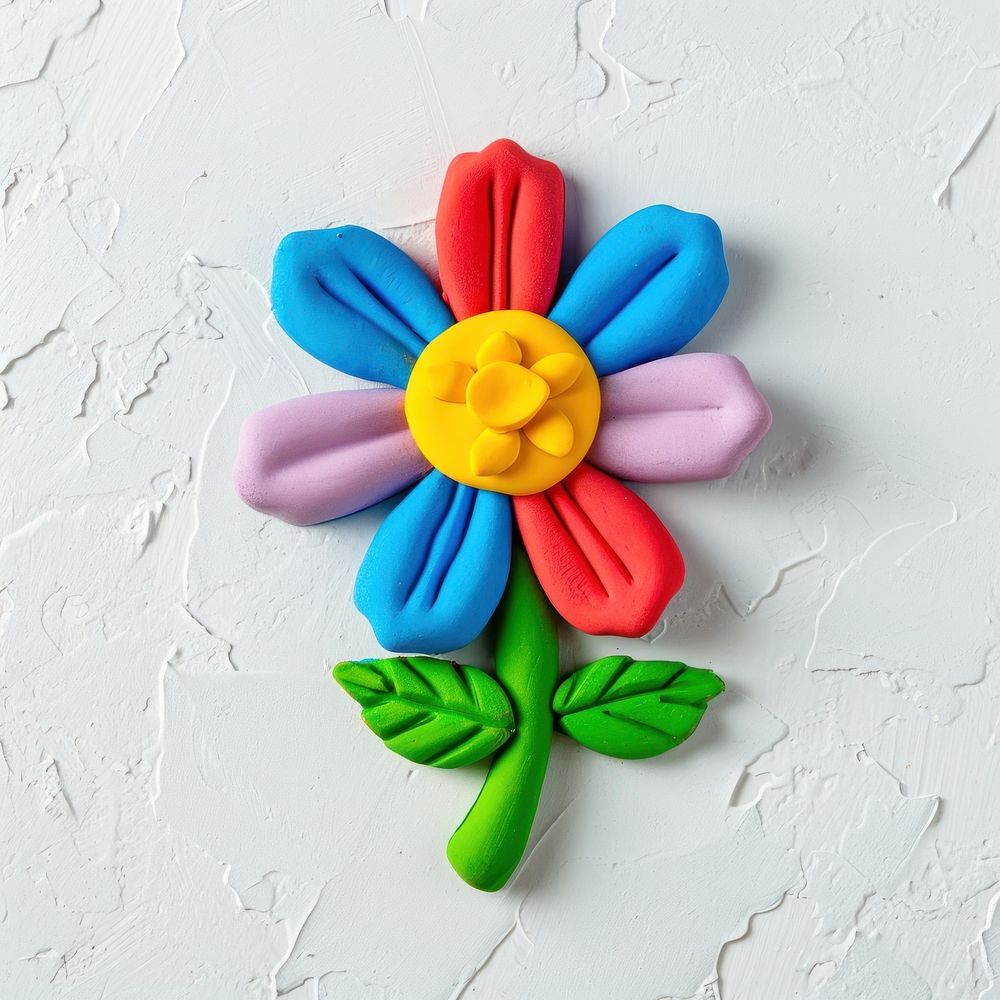 Plasticine flower craft food art | Premium Photo Illustration - rawpixel