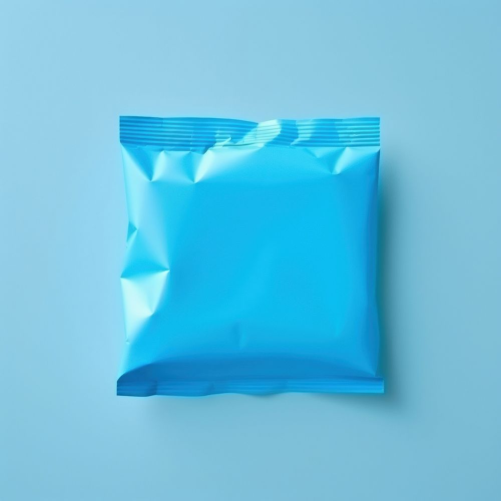 Small snack packet blue simplicity | Free Photo - rawpixel