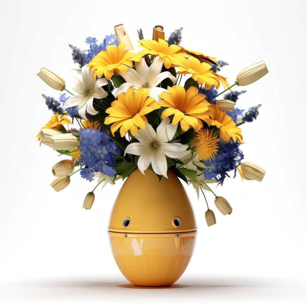 Flower bouquet Nuclear bomb vase | Premium Photo - rawpixel