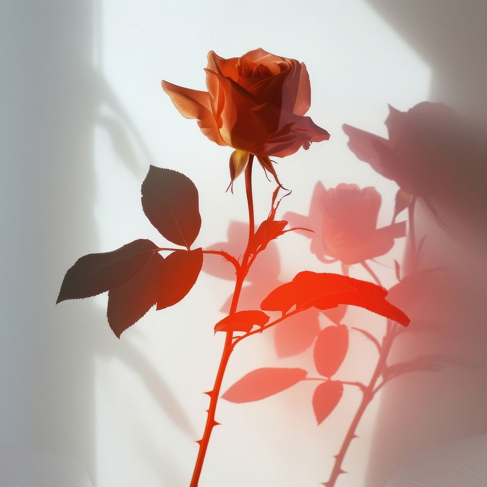 Blurred rose flower shadow petal. | Free Photo - rawpixel