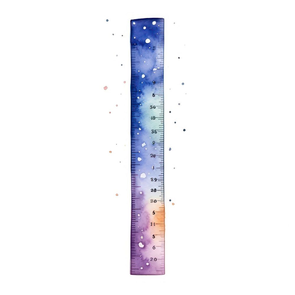 Ruler Watercolor style ruler white | Premium Photo Illustration - rawpixel