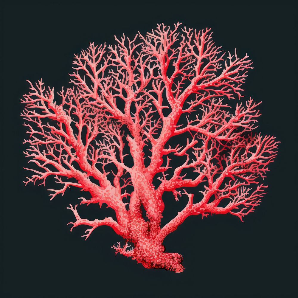 Coral nature plant tree. | Premium Photo Illustration - rawpixel