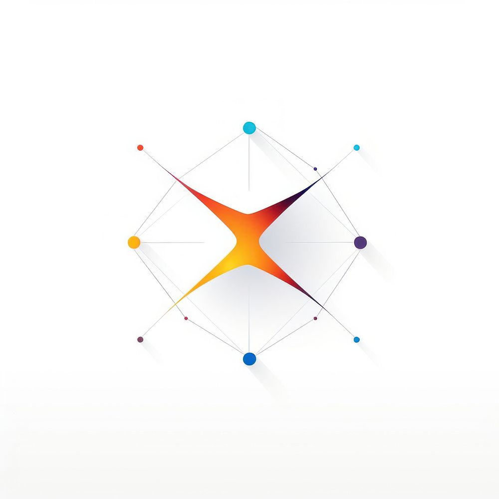 Colorful network vectorized line abstract | Free Photo Illustration ...