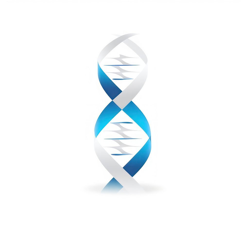DNA vectorized line logo white | Premium Photo Illustration - rawpixel