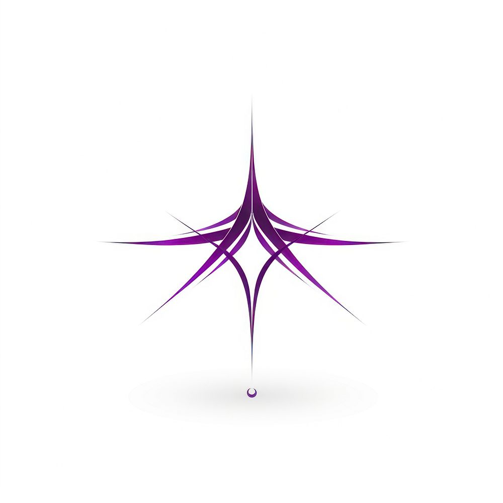 Purple magic vectorized line logo | Free Photo Illustration - rawpixel