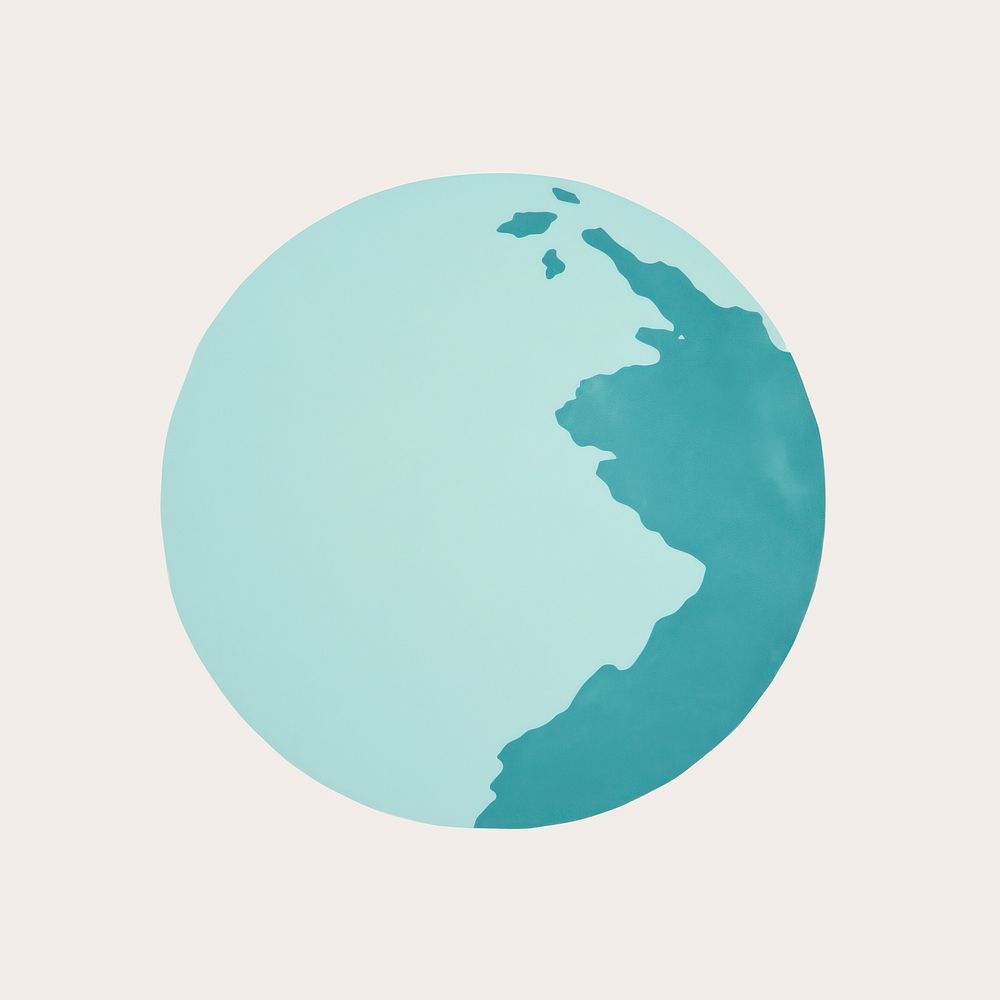 Earth minimalist form planet shape | Premium Photo Illustration - rawpixel