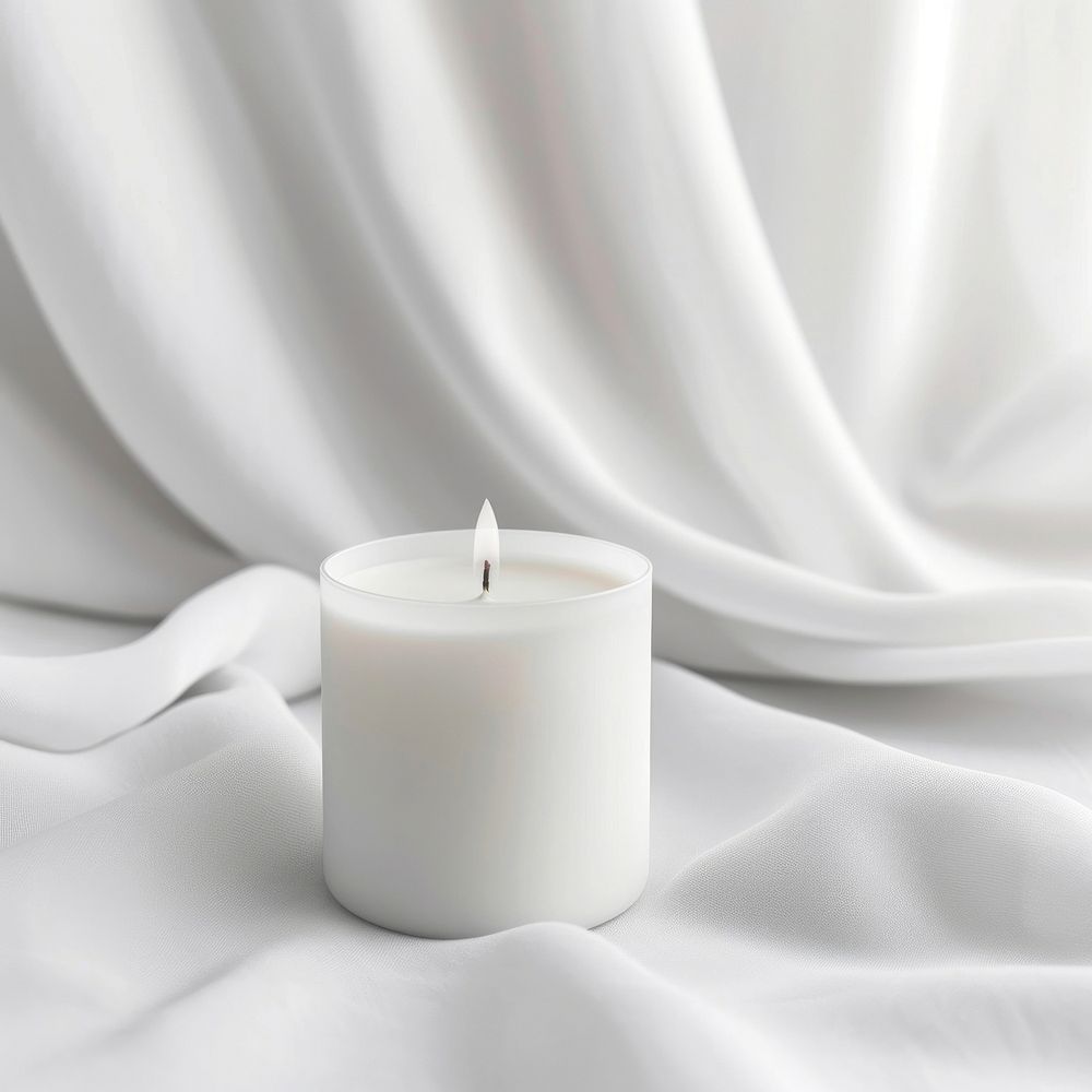 Candle packaging white medication lighting. | Free Photo - rawpixel