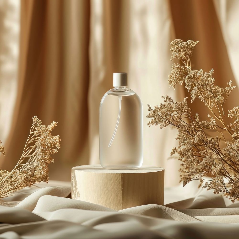 Perfume glasses bottle perfume plant | Premium Photo - rawpixel