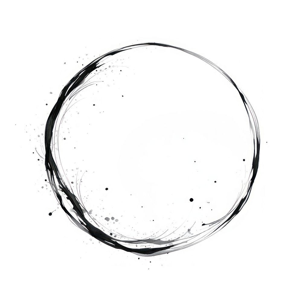 Stroke outline frame backgrounds circle | Free Photo Illustration ...