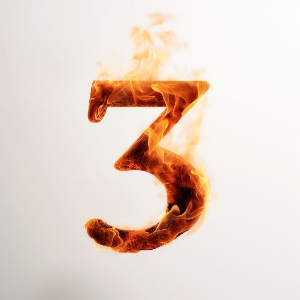 Photography Burning number 5 fire | Premium Photo - rawpixel