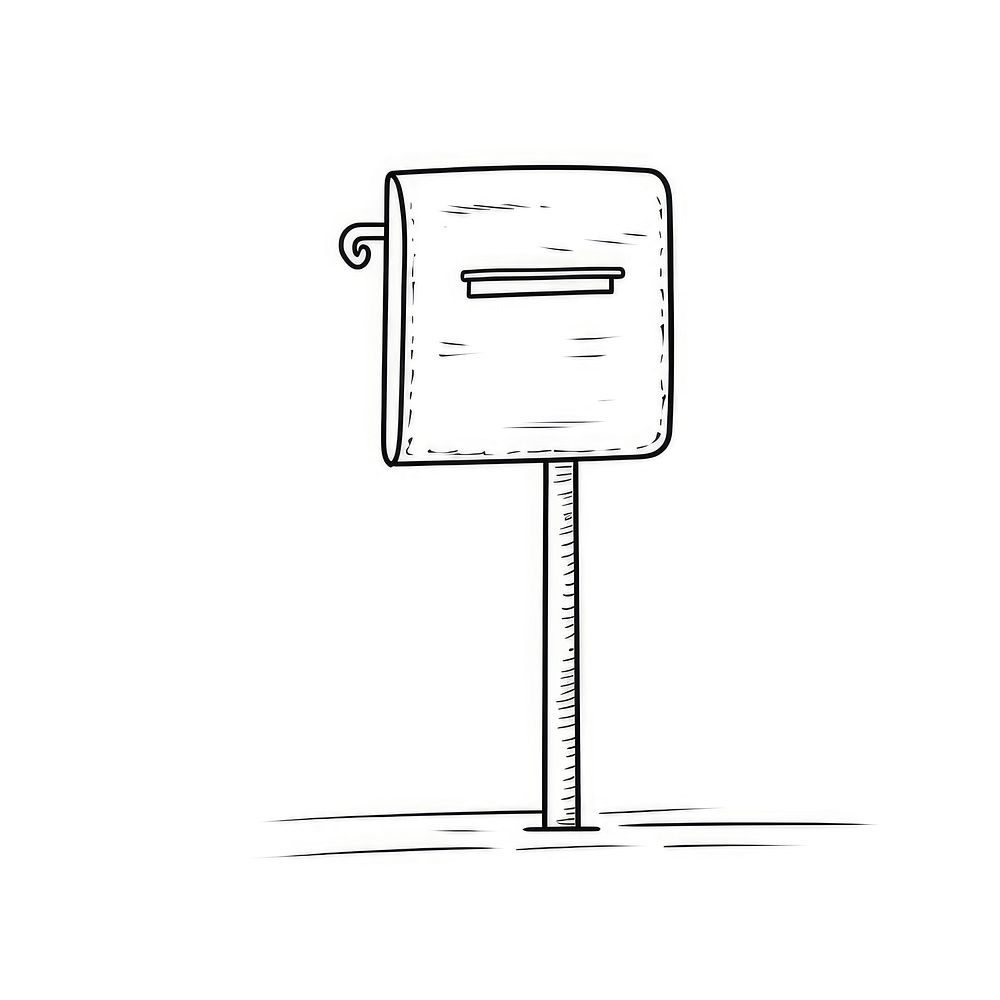 Mail box mailbox sketch white. | Premium Photo Illustration - rawpixel