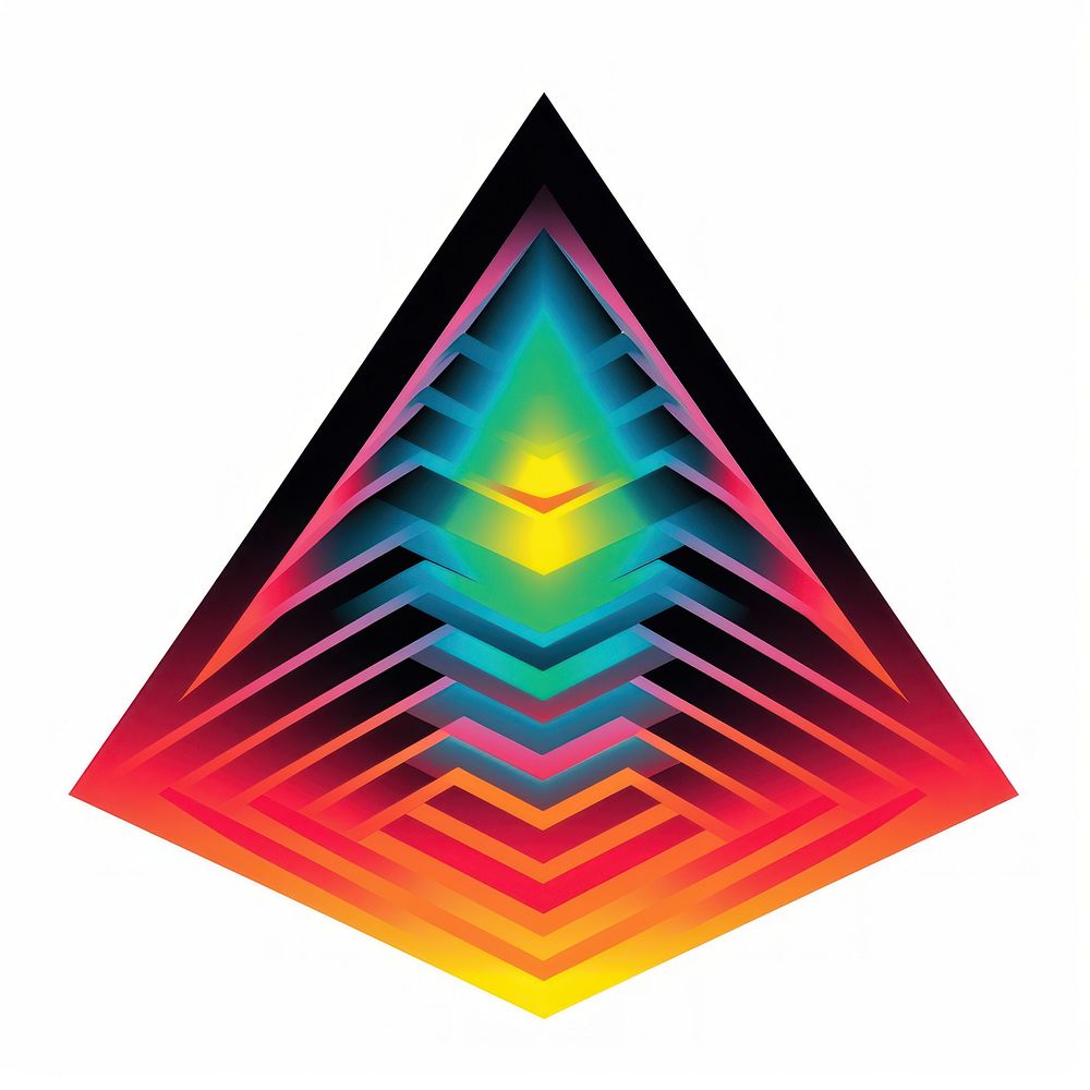 pyramid shape abstract creativity triangle | Free Photo Illustration ...