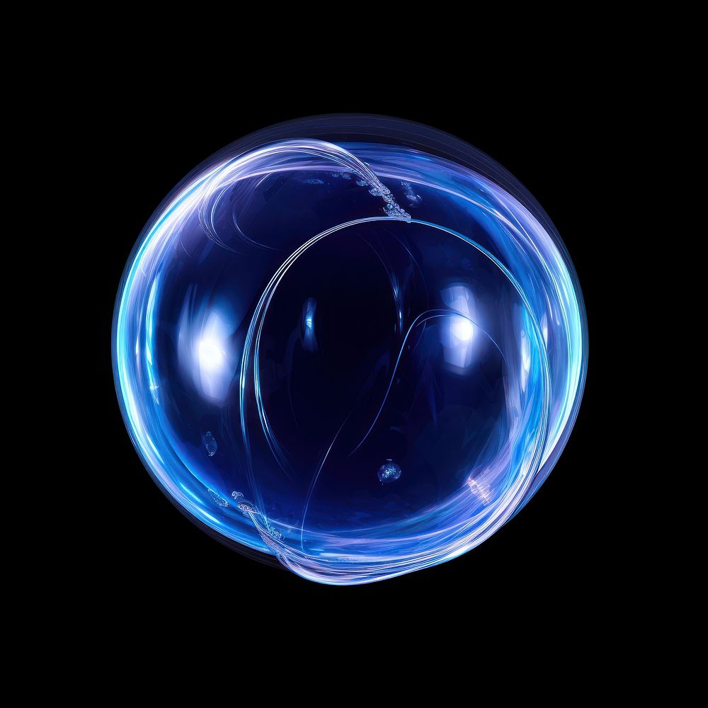 Bubble technology abstract sphere. | Free Photo Illustration - rawpixel