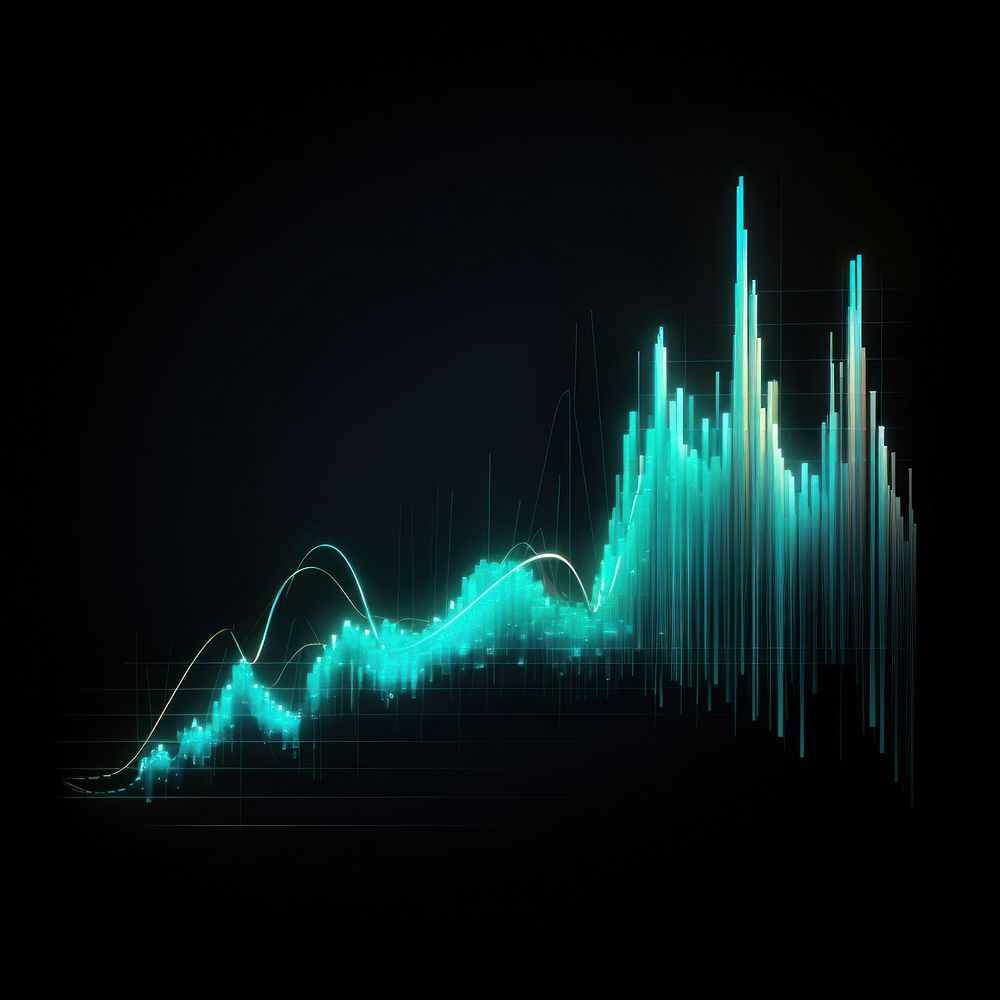 Graph light chart candlestick chart. | Free Photo Illustration - rawpixel