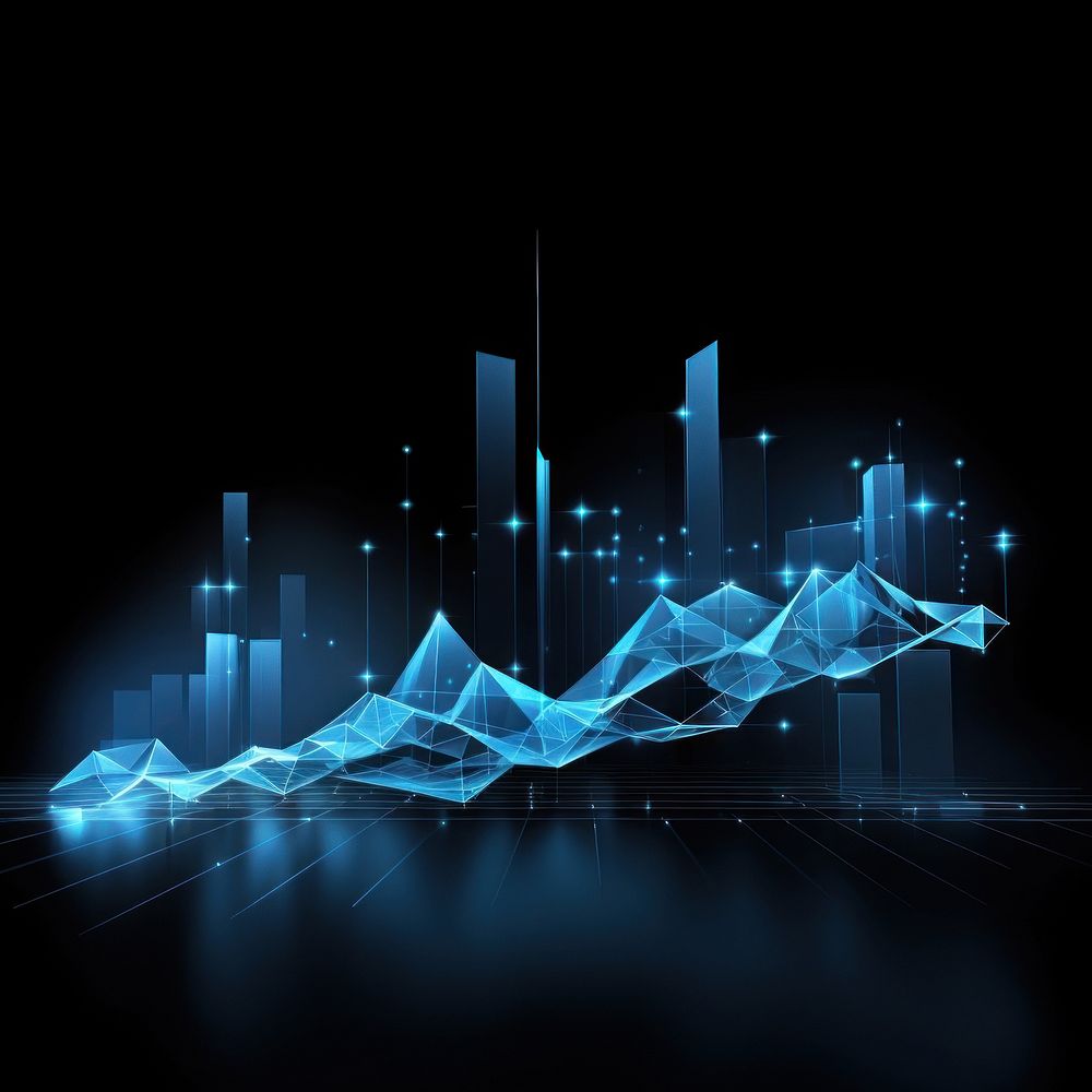 Graph light chandelier lighting. | Free Photo Illustration - rawpixel