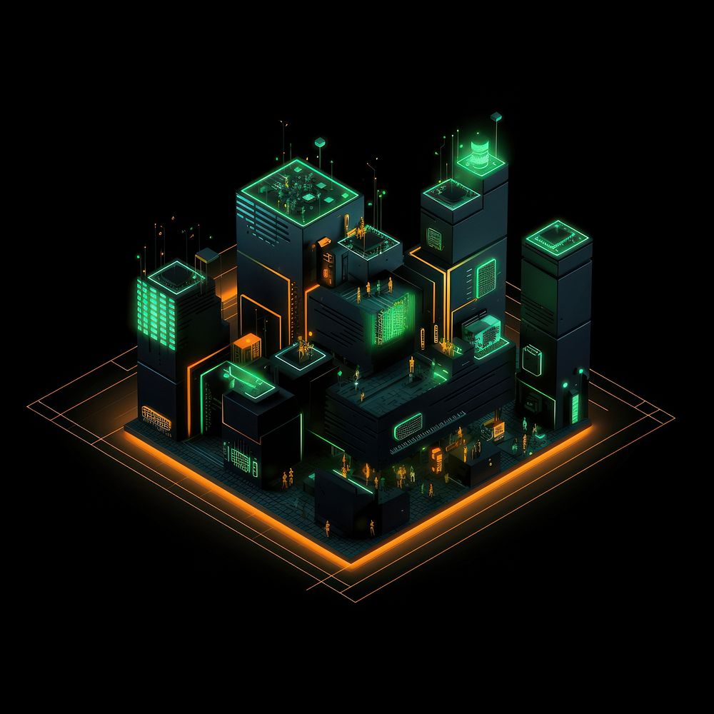 Isometric architecture building diagram. | Premium Photo Illustration ...