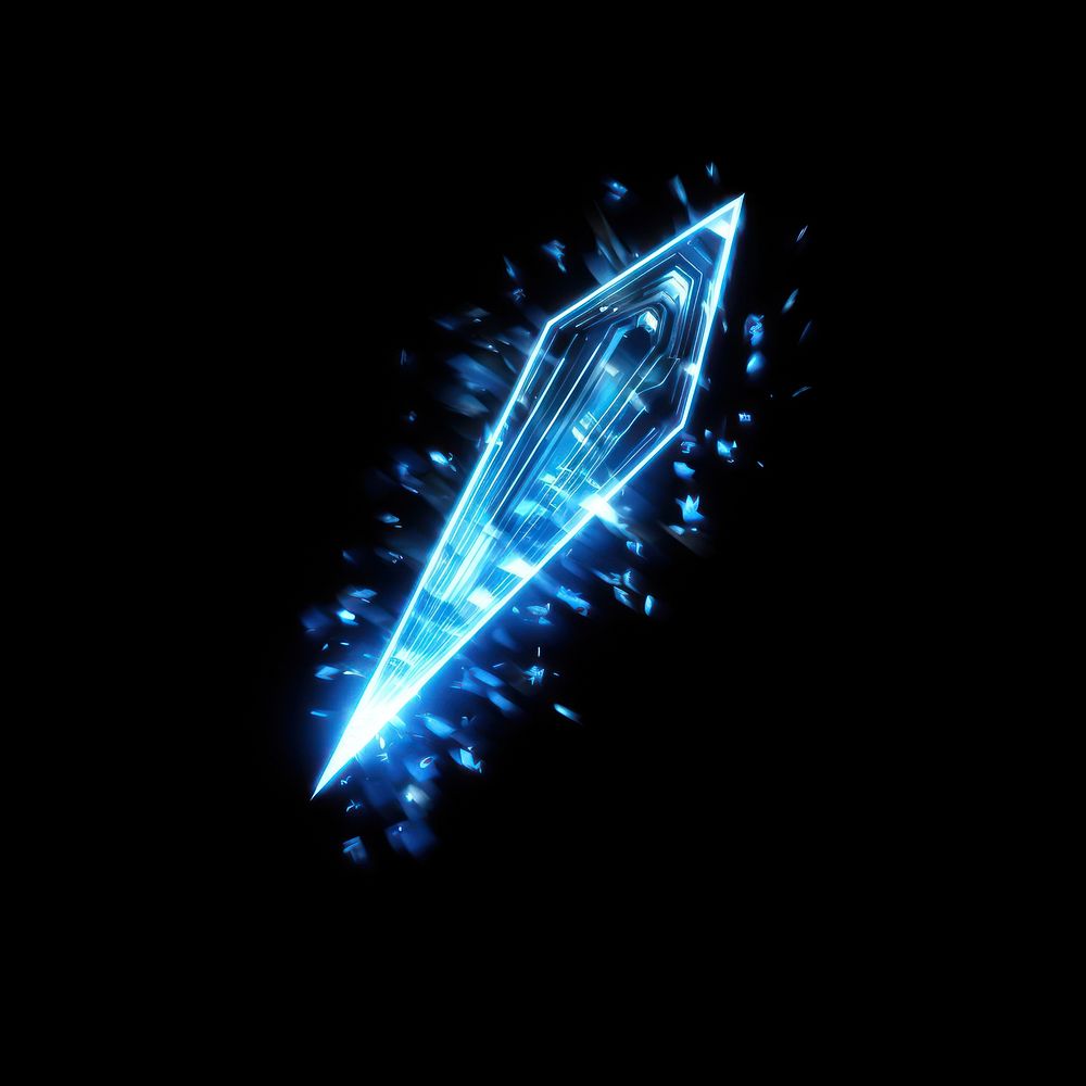 Mouse cursor light night blue. | Premium Photo Illustration - rawpixel
