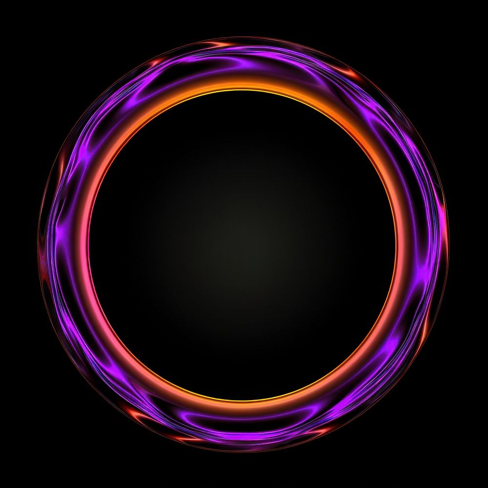 circle frame technology pattern purple. | Free Photo Illustration ...