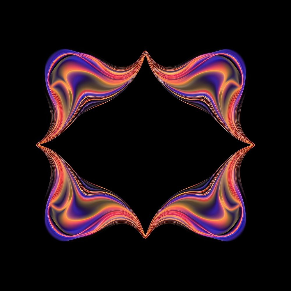 symmetric frame backgrounds pattern black | Premium Photo Illustration ...