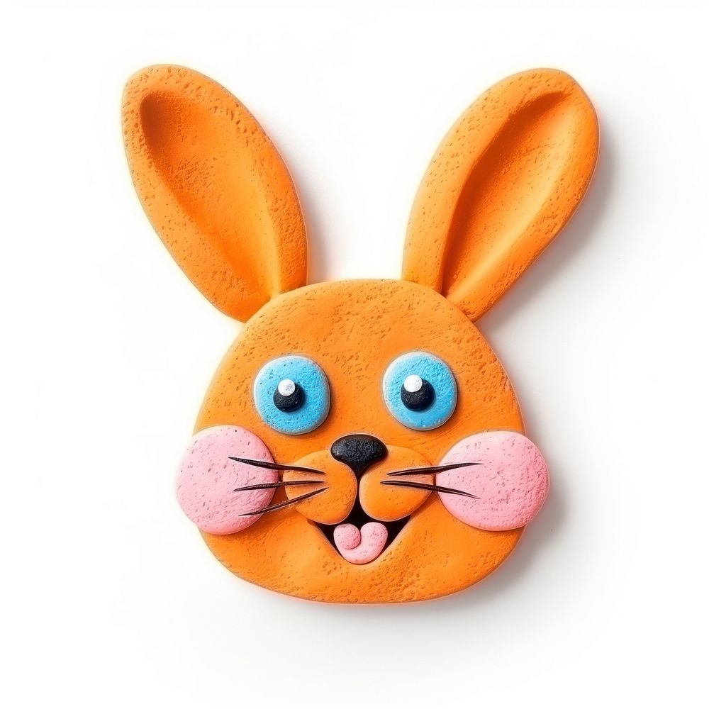 Plasticine Easter bunny animal easter | Free Photo - rawpixel