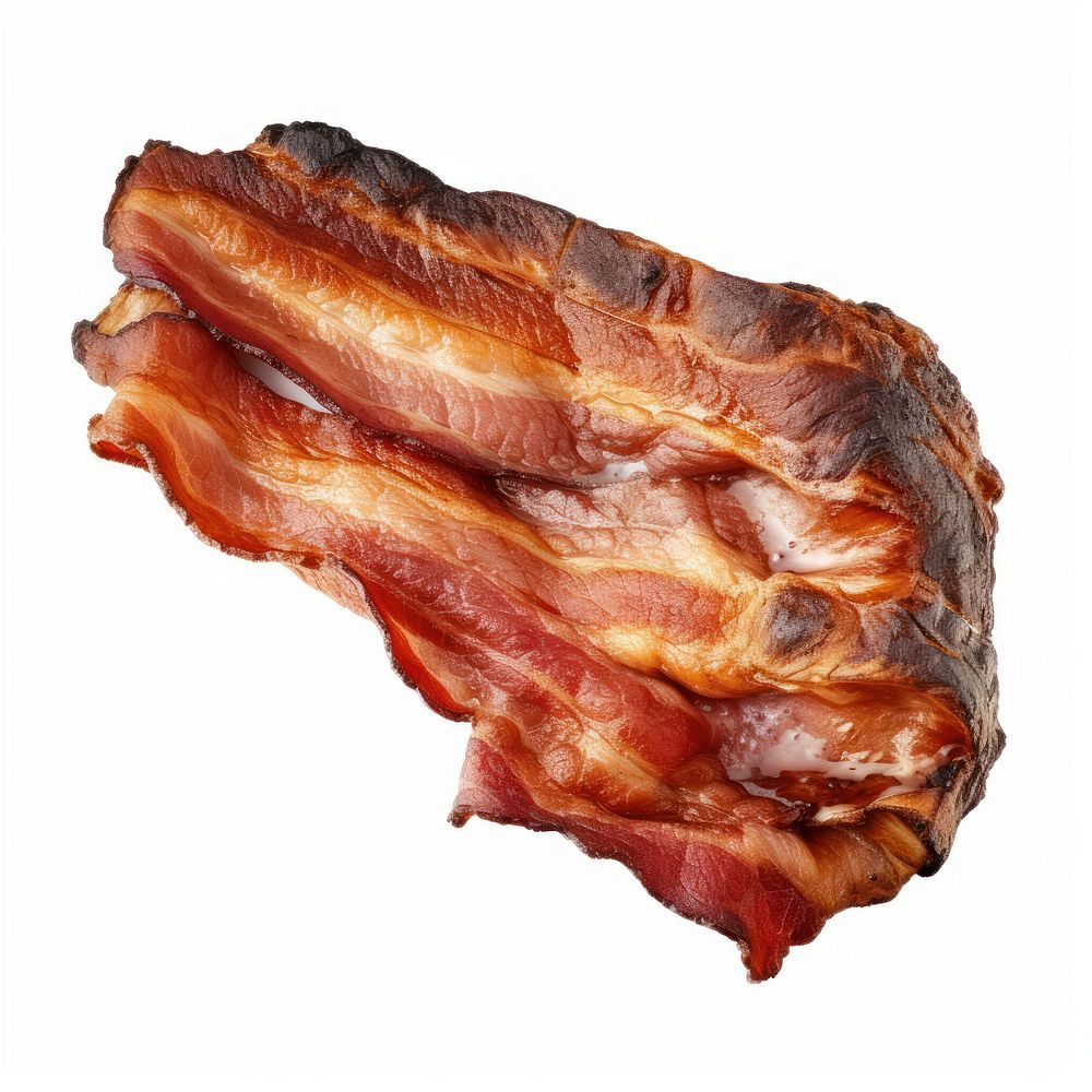 Bacon brunt meat pork food | Free Photo - rawpixel