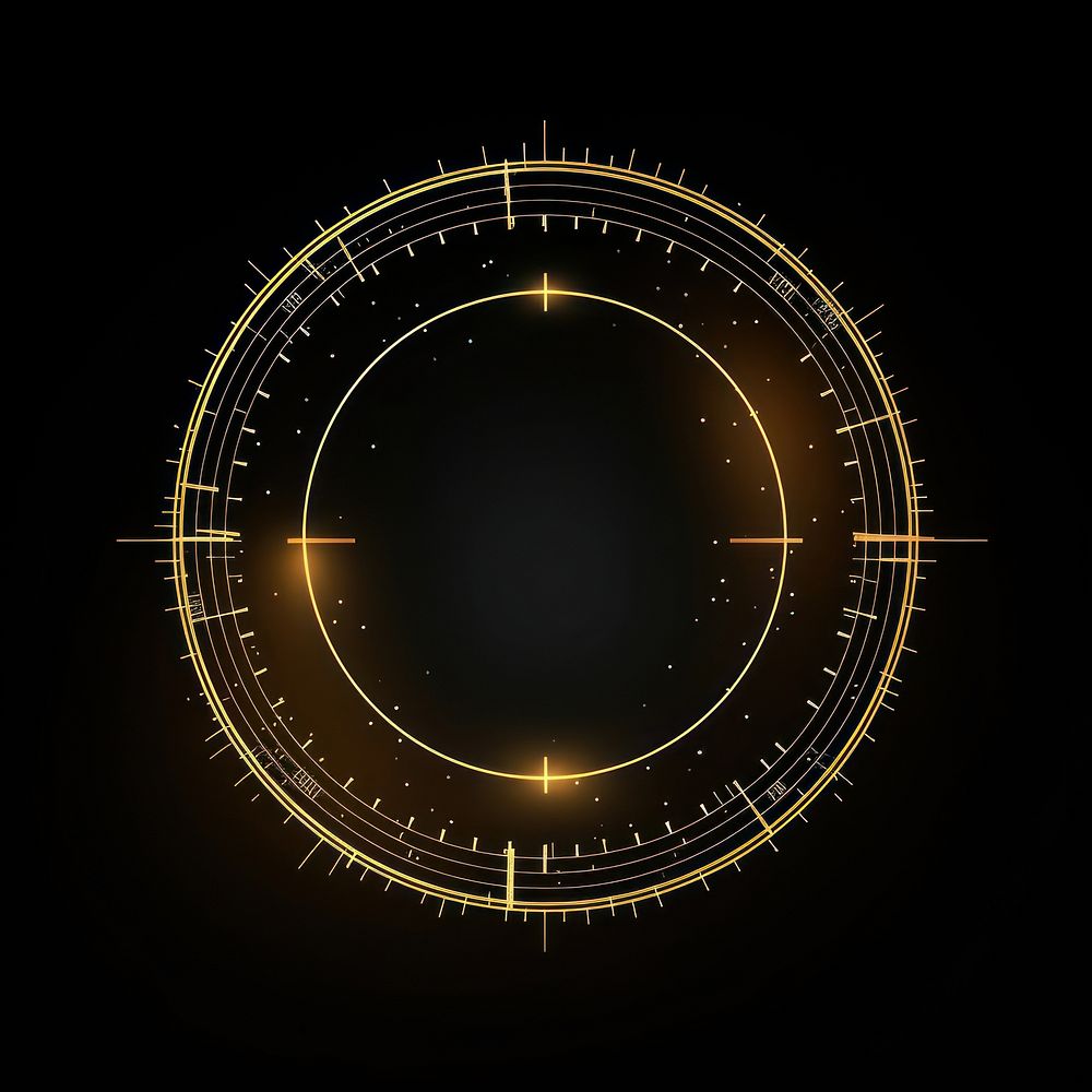 Circle technology astronomy diagram. | Premium Photo Illustration ...